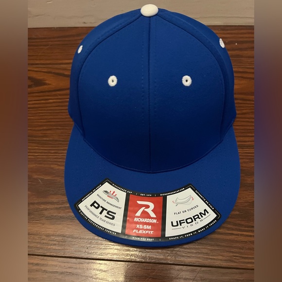 Richardson | Accessories | Richardson Blank Royal Blue White Blank ...